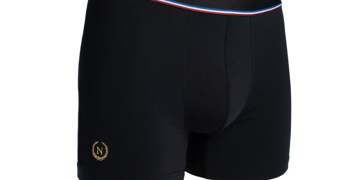 Boxer Napoleon black • Maison Broussaud